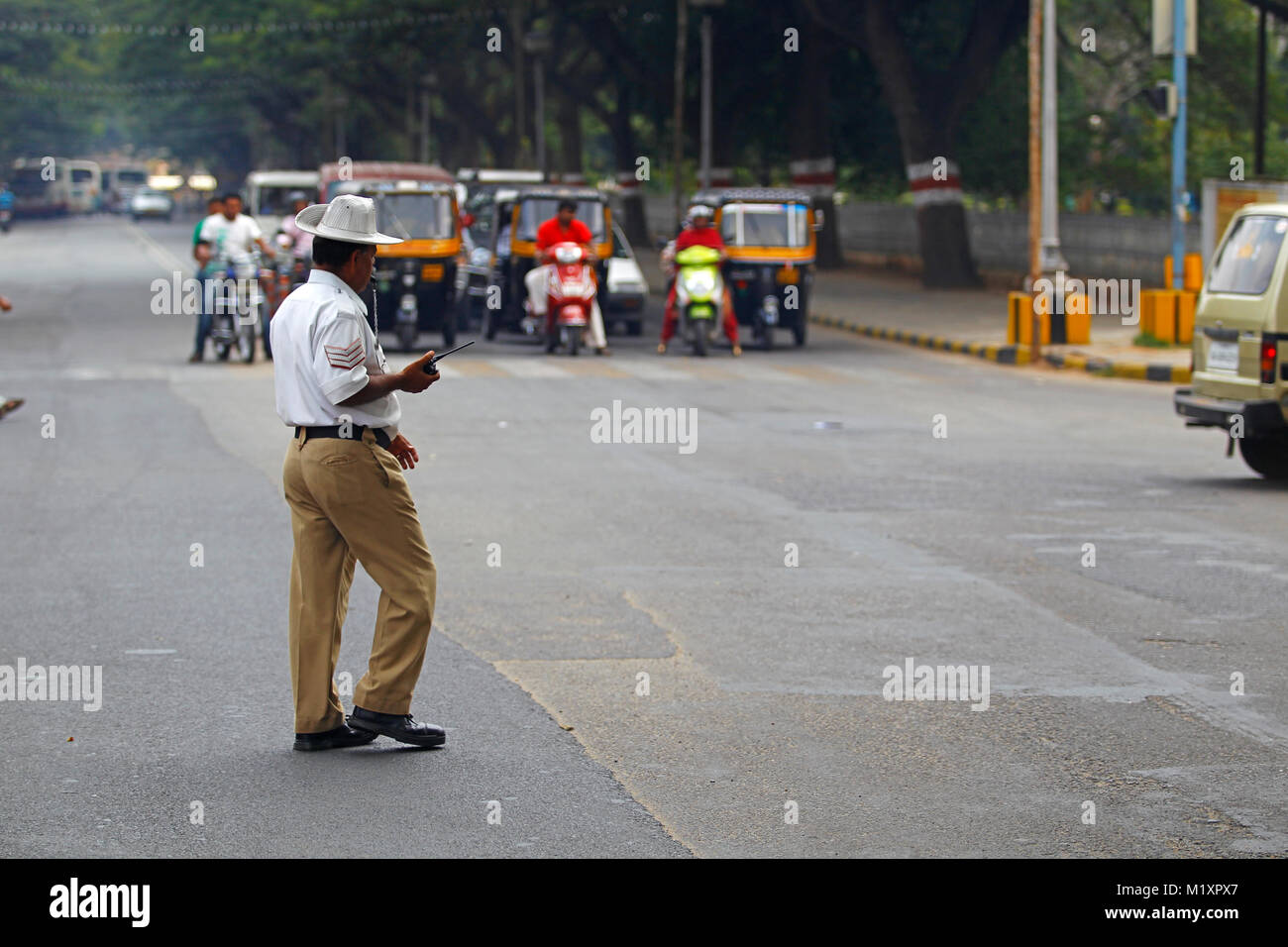 Indian Traffic Policeman