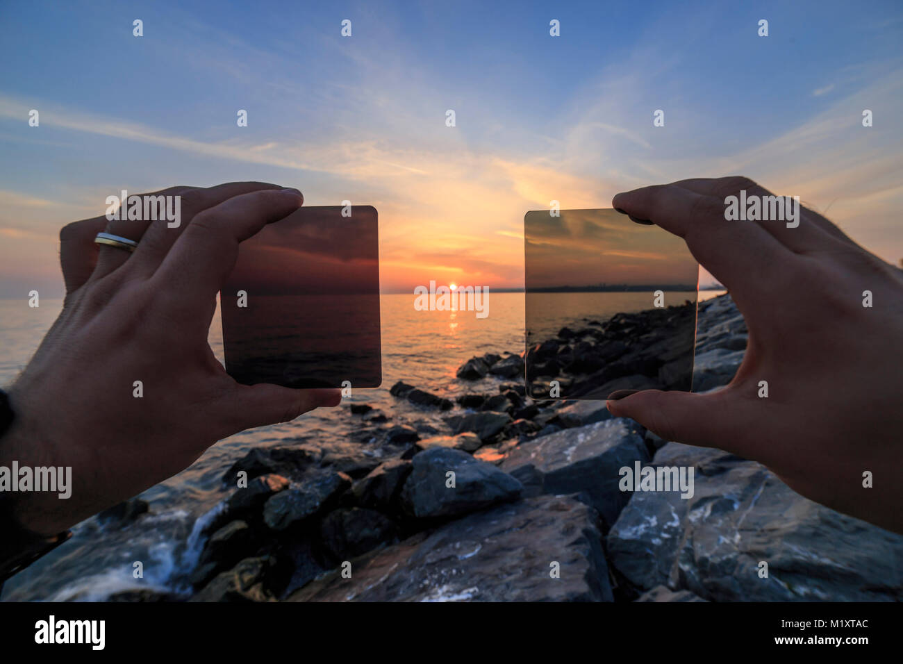 How to nd filter effects the image, reverse light image and very ...