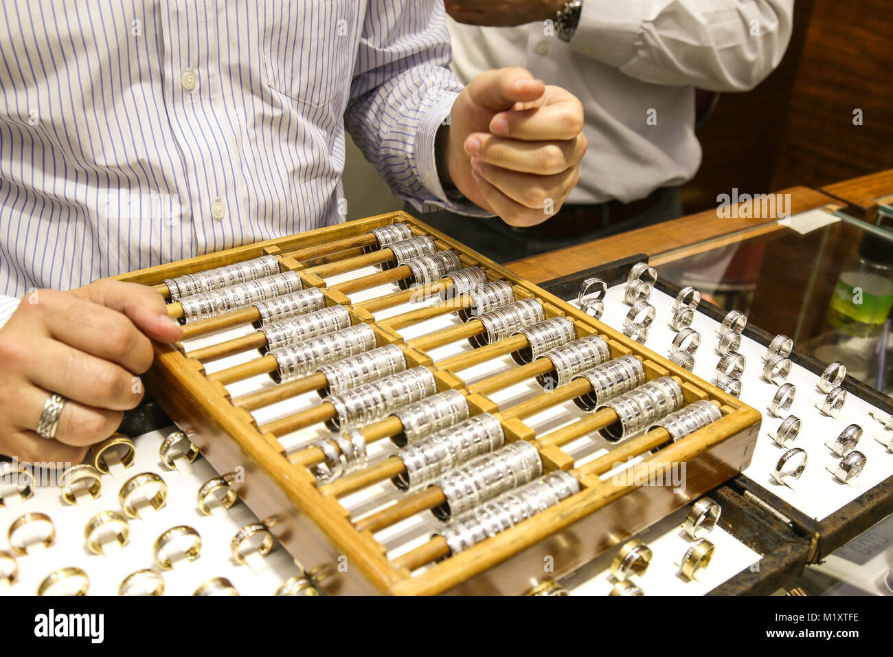 Silversmith work bench hi-res stock photography and images - Alamy