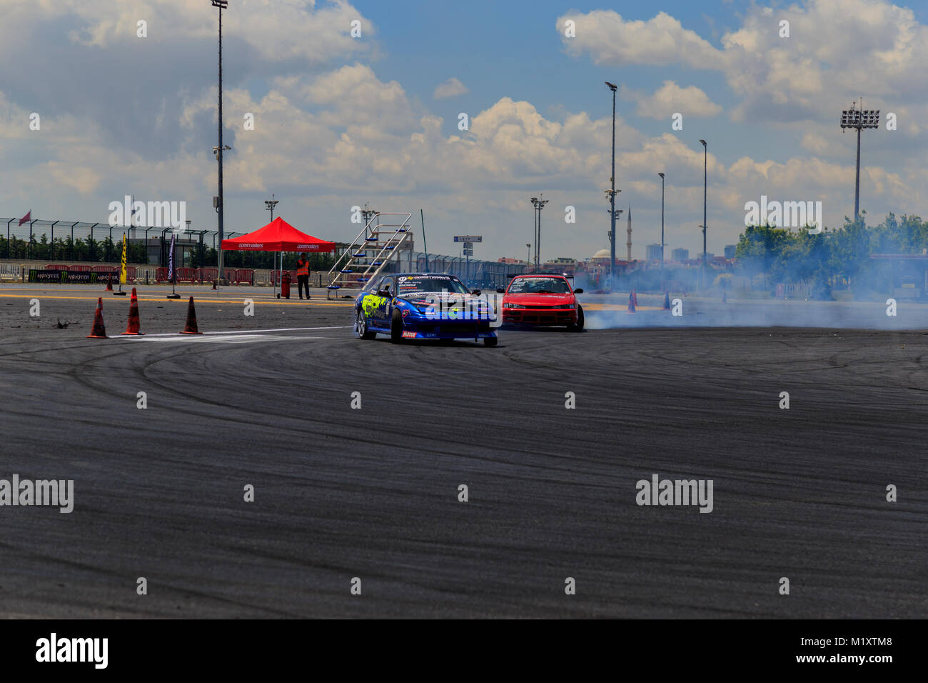 Istanbul, Turkey - May 28, 2016: Apexmasters Turkish Drift Series ...