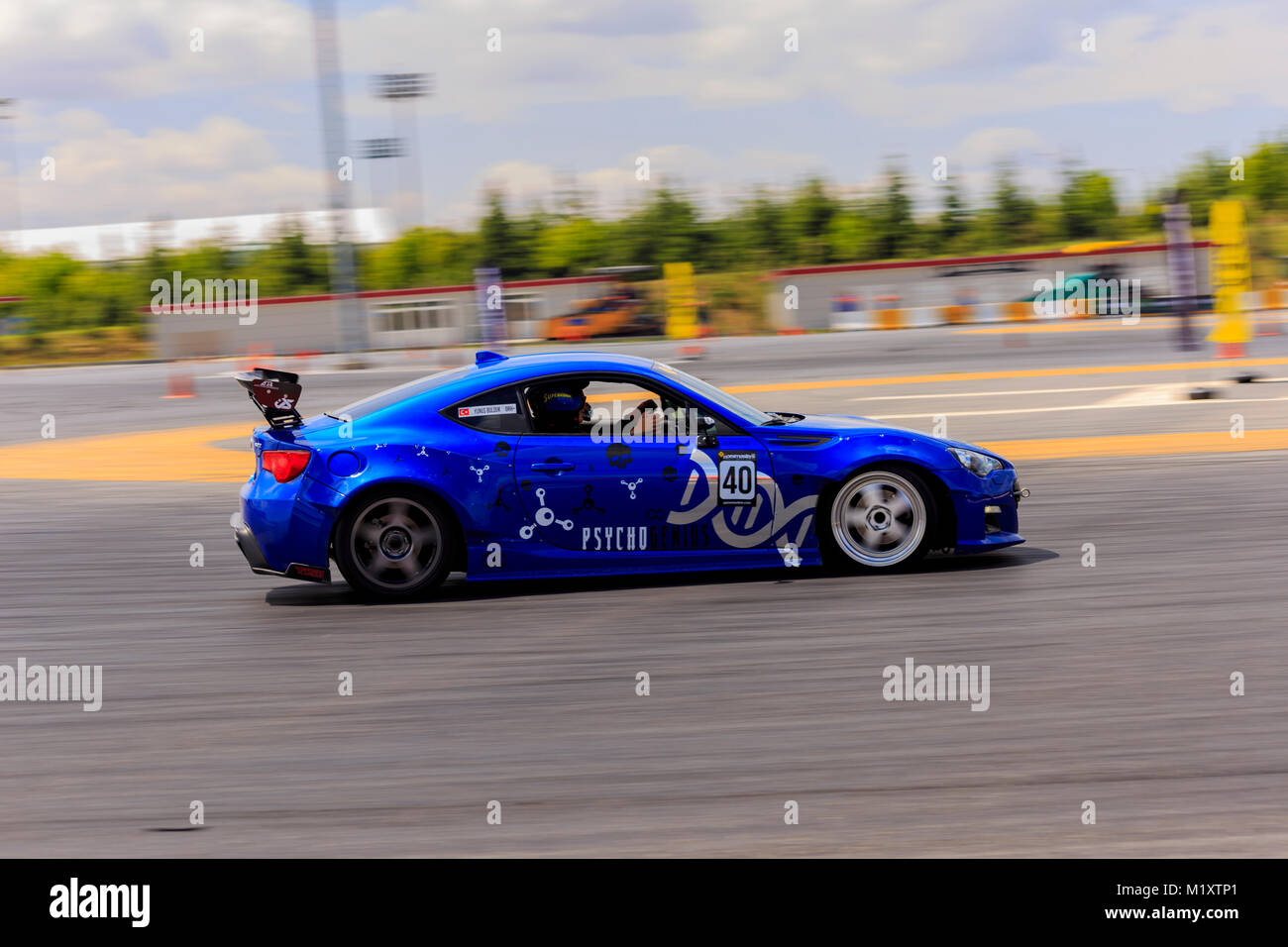 Istanbul, Turkey - May 28, 2016: Apexmasters Turkish Drift Series ...