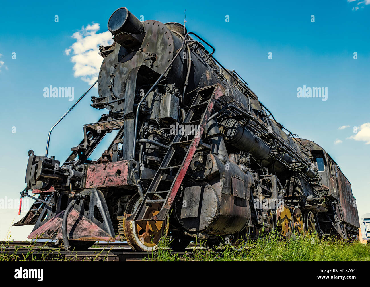 Outside frame locomotive hi-res stock photography and images - Alamy