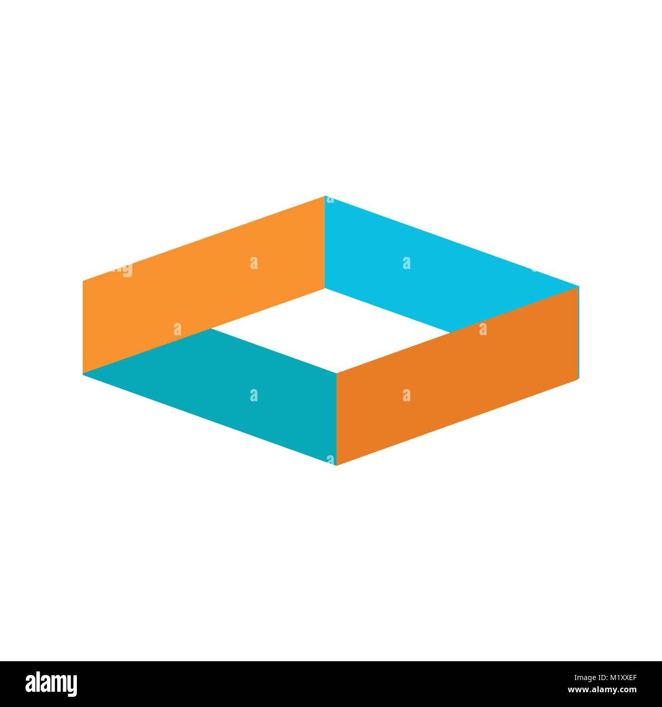 Hexagonal block Stock Vector Images - Alamy