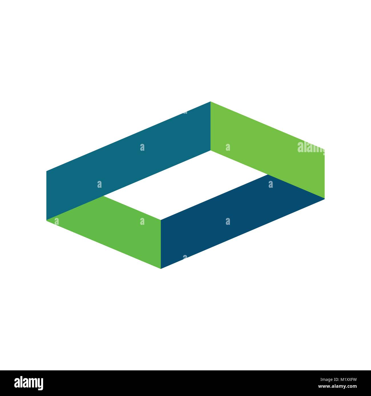 Hexagonal Shape Intersection Symbol Vector Illustration Graphic Design ...