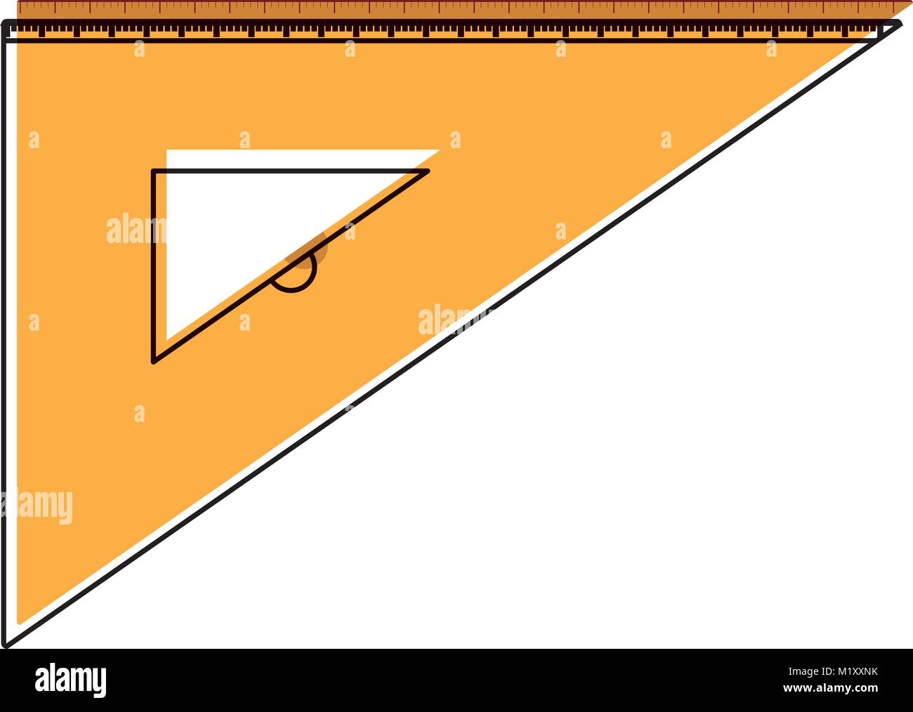 Carpenter angle ruler Stock Vector Images - Alamy