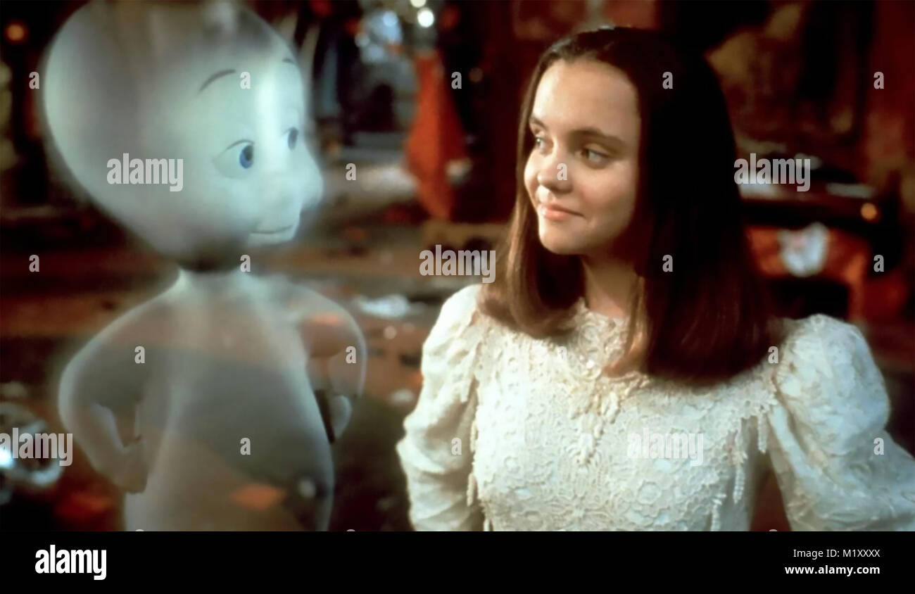 CASPER 1995 Universal Pictures film with Christina Ricci Stock Photo ...