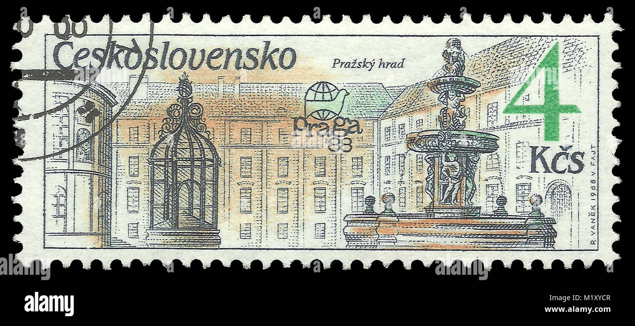 Czechoslovakia Postage Stamp High Resolution Stock Photography and ...