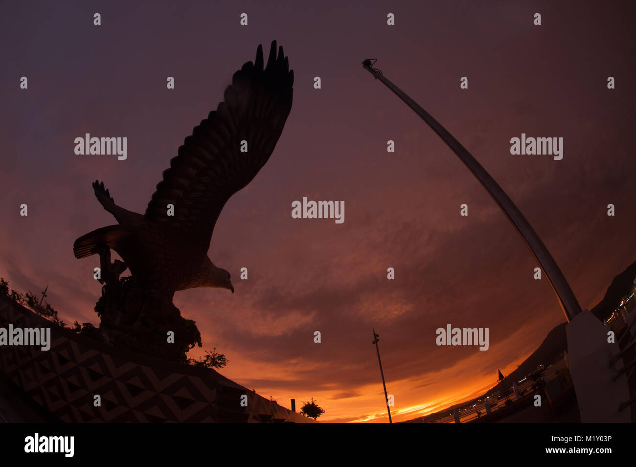 Eagle statue on langkawi island hi-res stock photography and images - Alamy