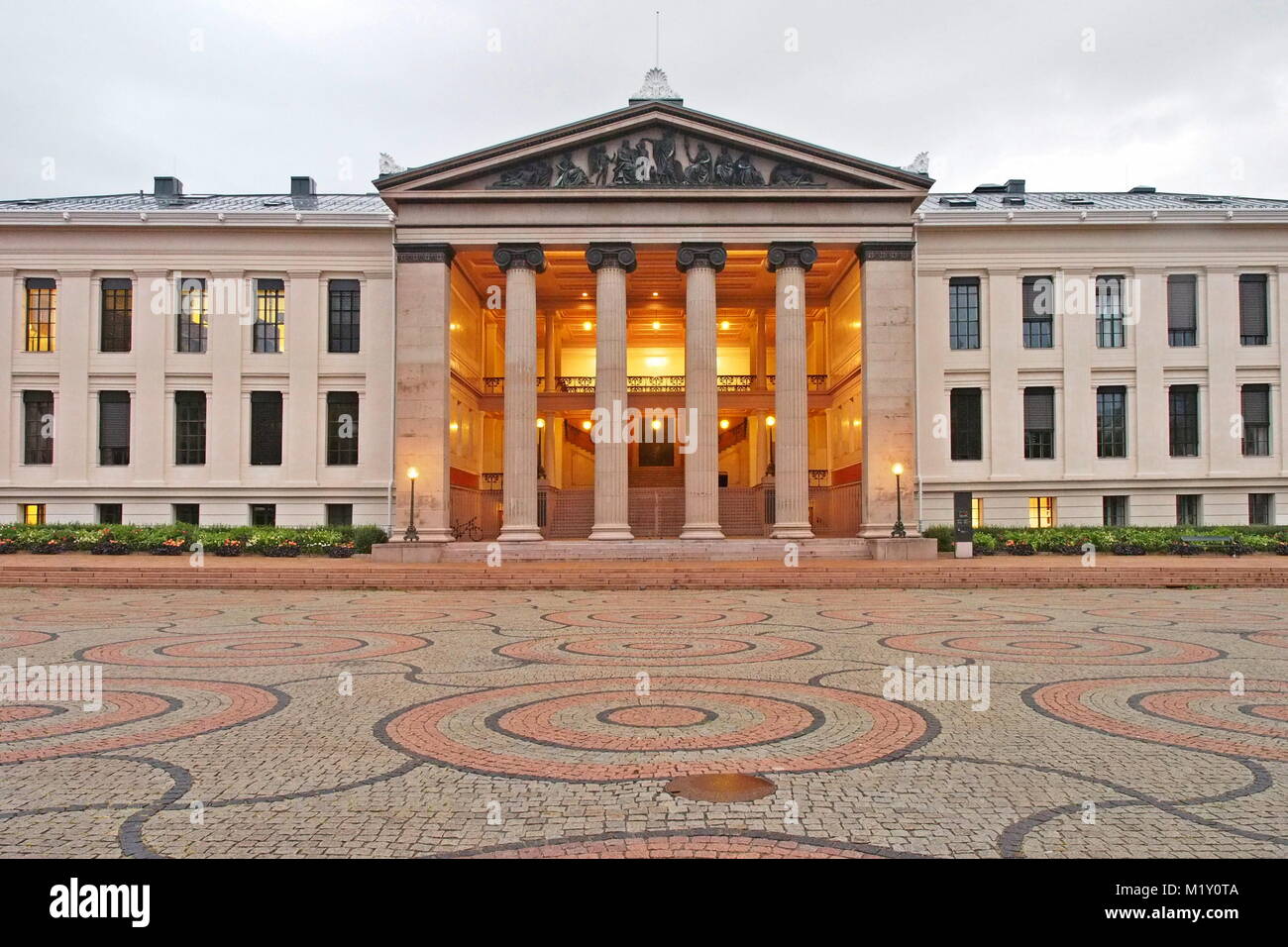 University building in Oslo, Norway Stock Photo - Alamy