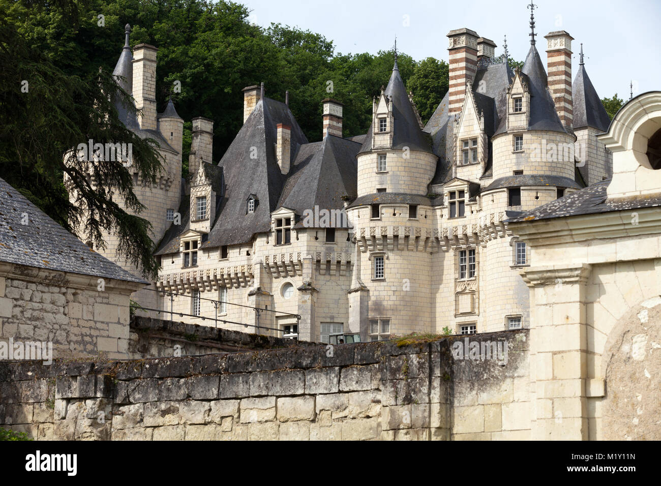 Castel of Rigny-Usse Known as the Sleeping Beauty Castle and built in ...