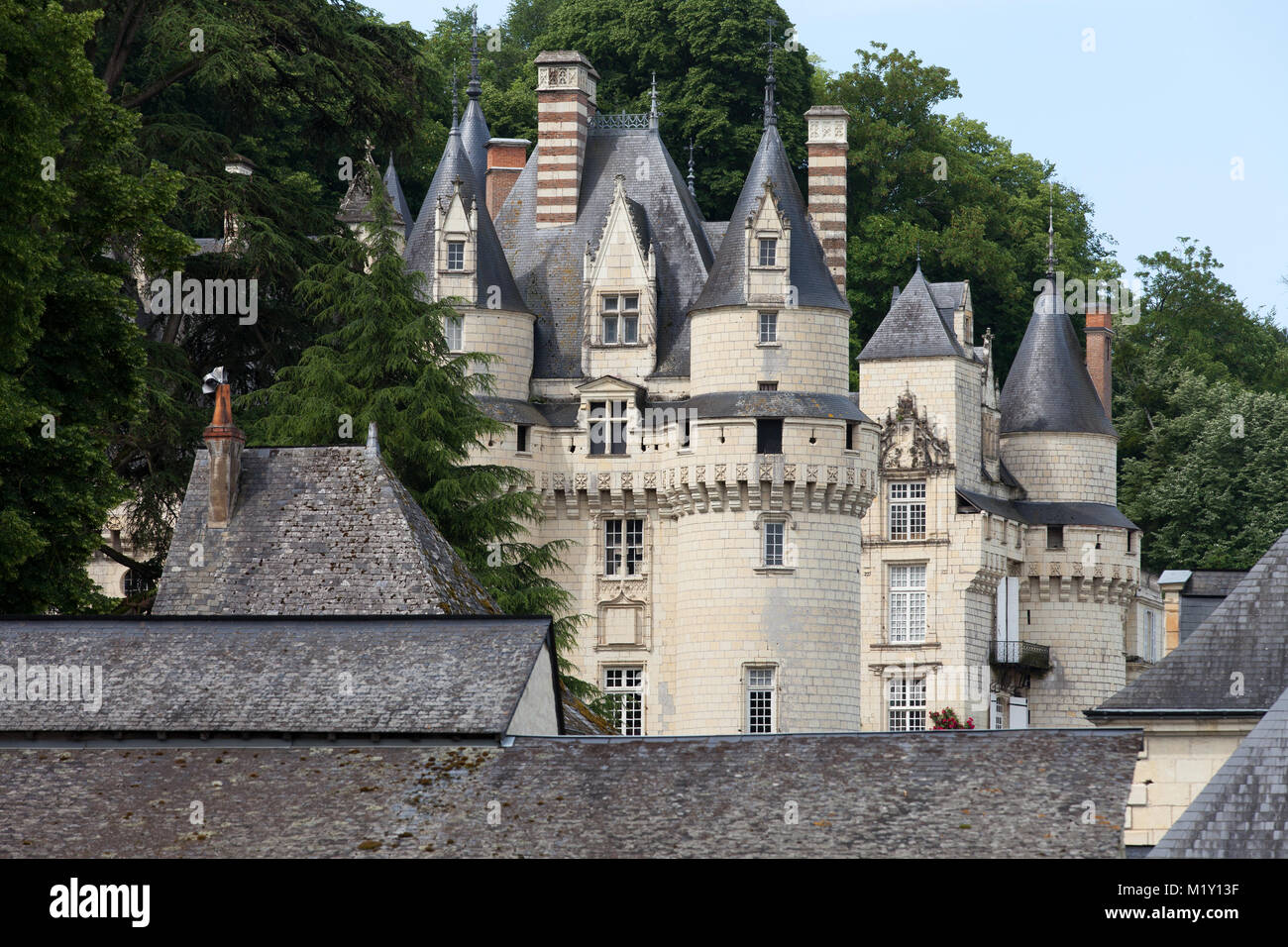 Castel of Rigny-Usse Known as the Sleeping Beauty Castle and built in ...