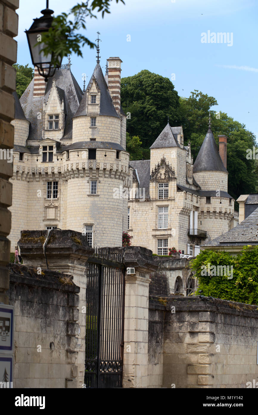 Castel of Rigny-Usse Known as the Sleeping Beauty Castle and built in ...