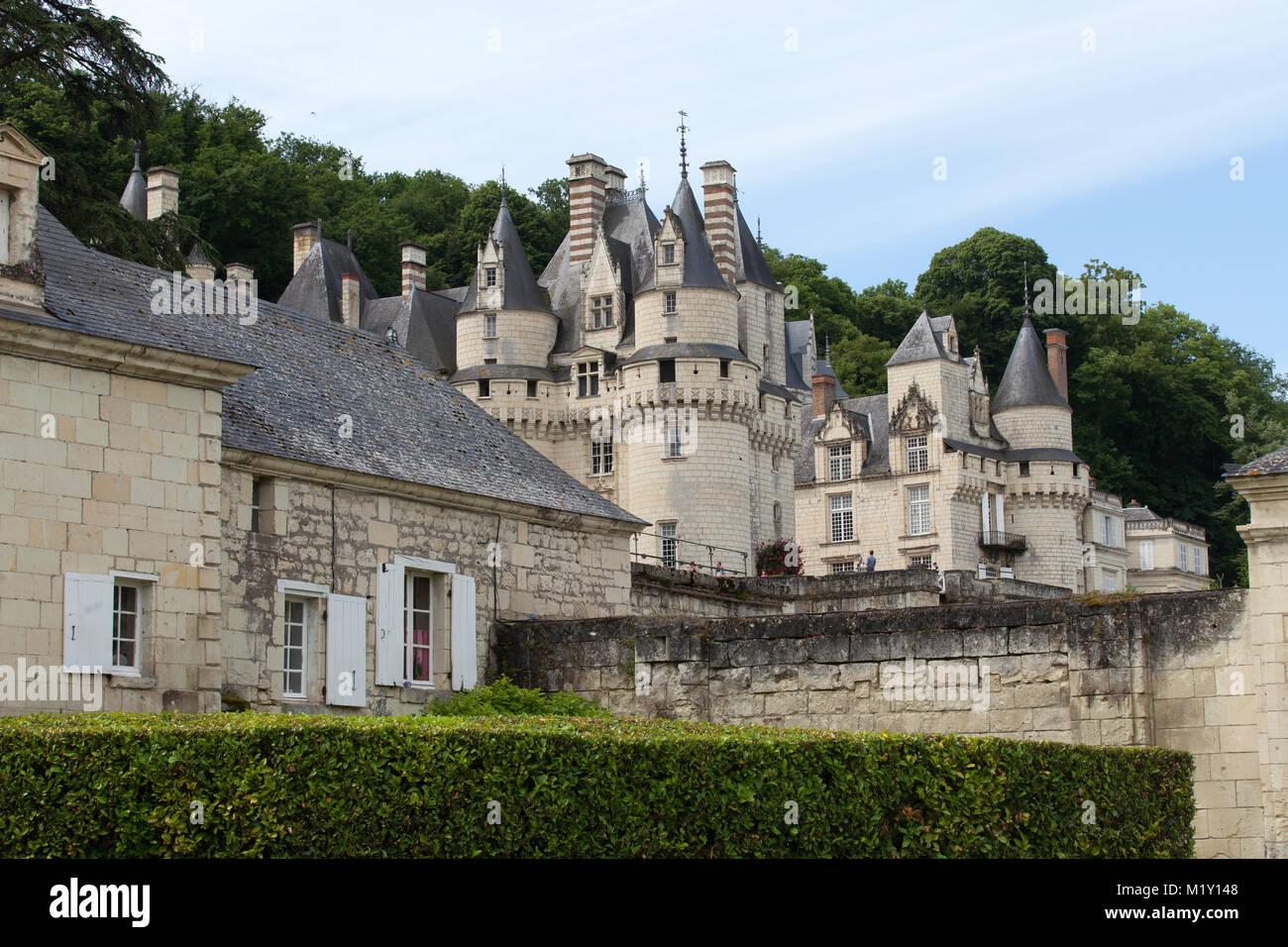 Castel of Rigny-Usse Known as the Sleeping Beauty Castle and built in ...