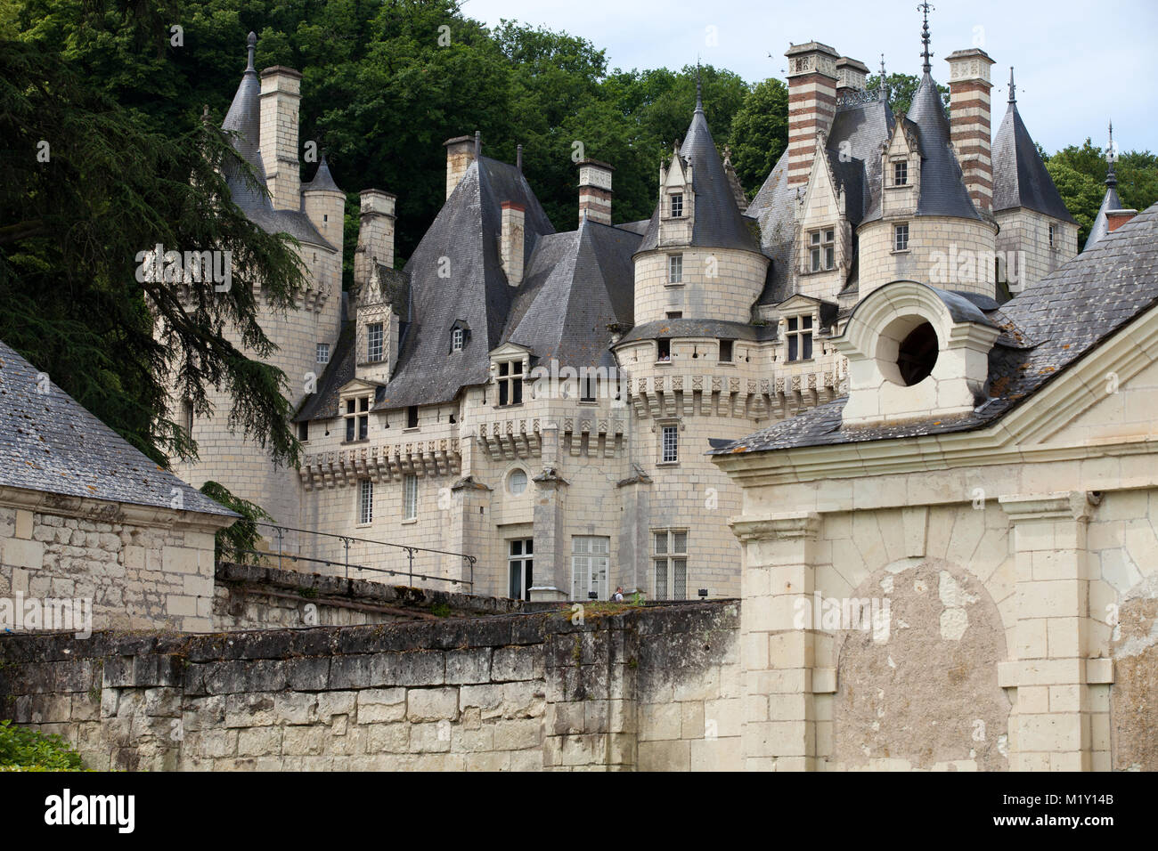 Castel of Rigny-Usse Known as the Sleeping Beauty Castle and built in ...