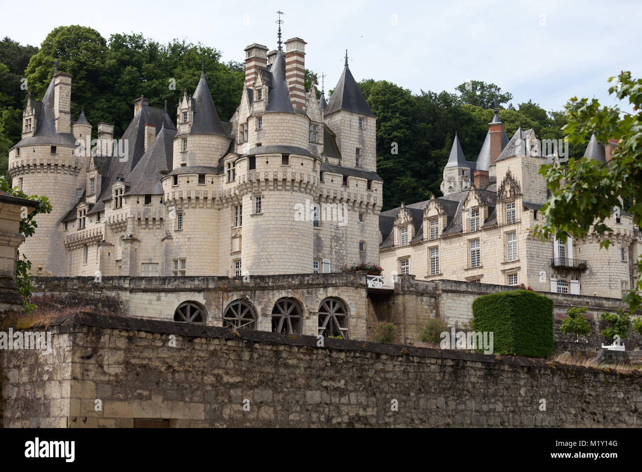 Castel of Rigny-Usse Known as the Sleeping Beauty Castle and built in ...