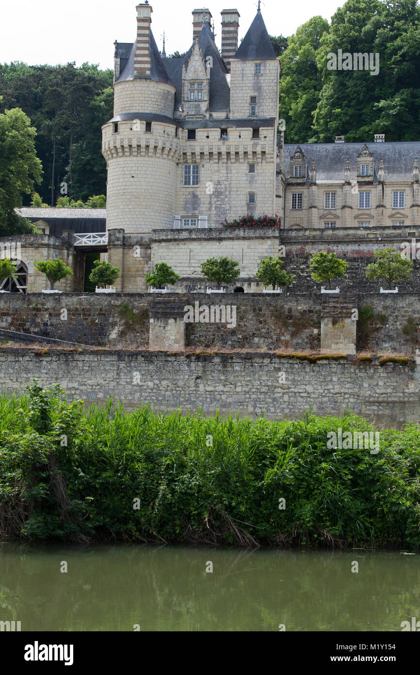 Castel of Rigny-Usse Known as the Sleeping Beauty Castle and built in ...