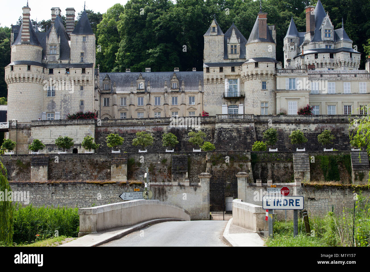 Castel of Rigny-Usse Known as the Sleeping Beauty Castle and built in ...