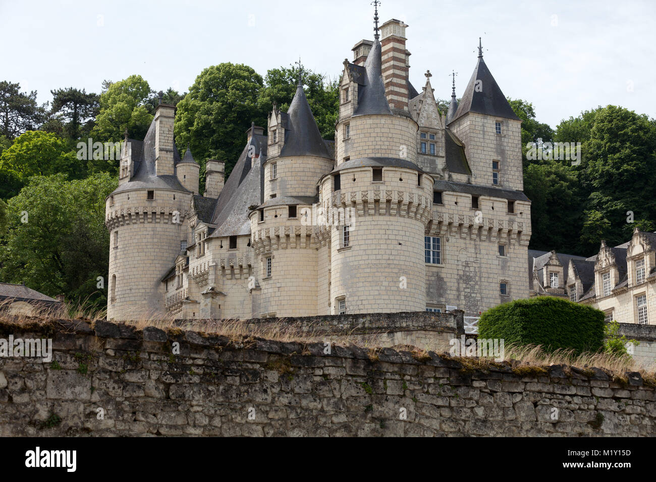 Castel of Rigny-Usse Known as the Sleeping Beauty Castle and built in ...