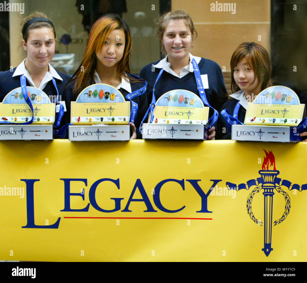 Legacy Week 2006 is launched in Martin Place in Sydney. The popular ...