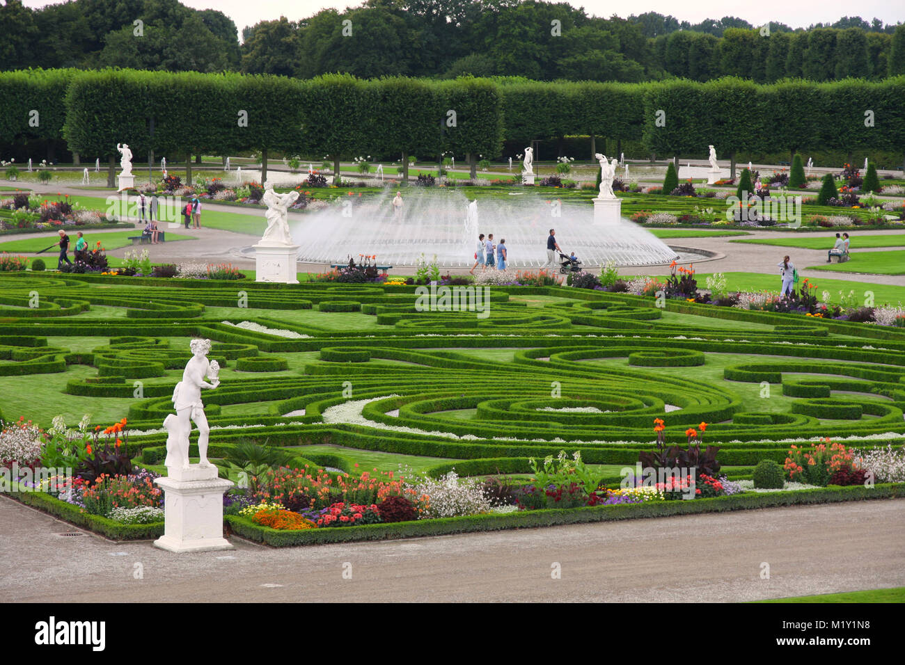 HANNOVER, GERMANY - 30 JULY: It's ranks the most important gardens in ...
