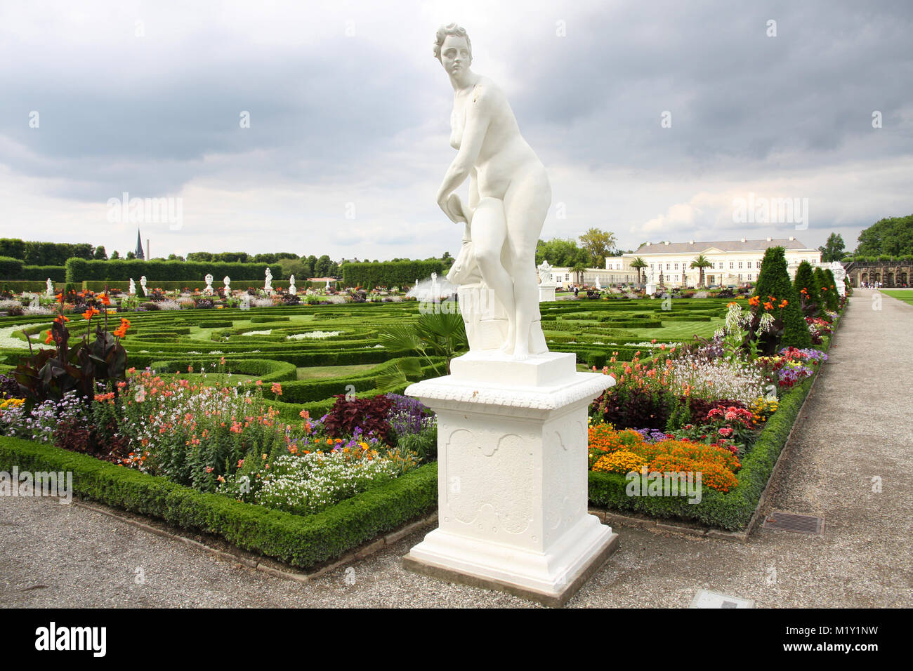 HANNOVER, GERMANY - 30 JULY: It's ranks the most important gardens in ...