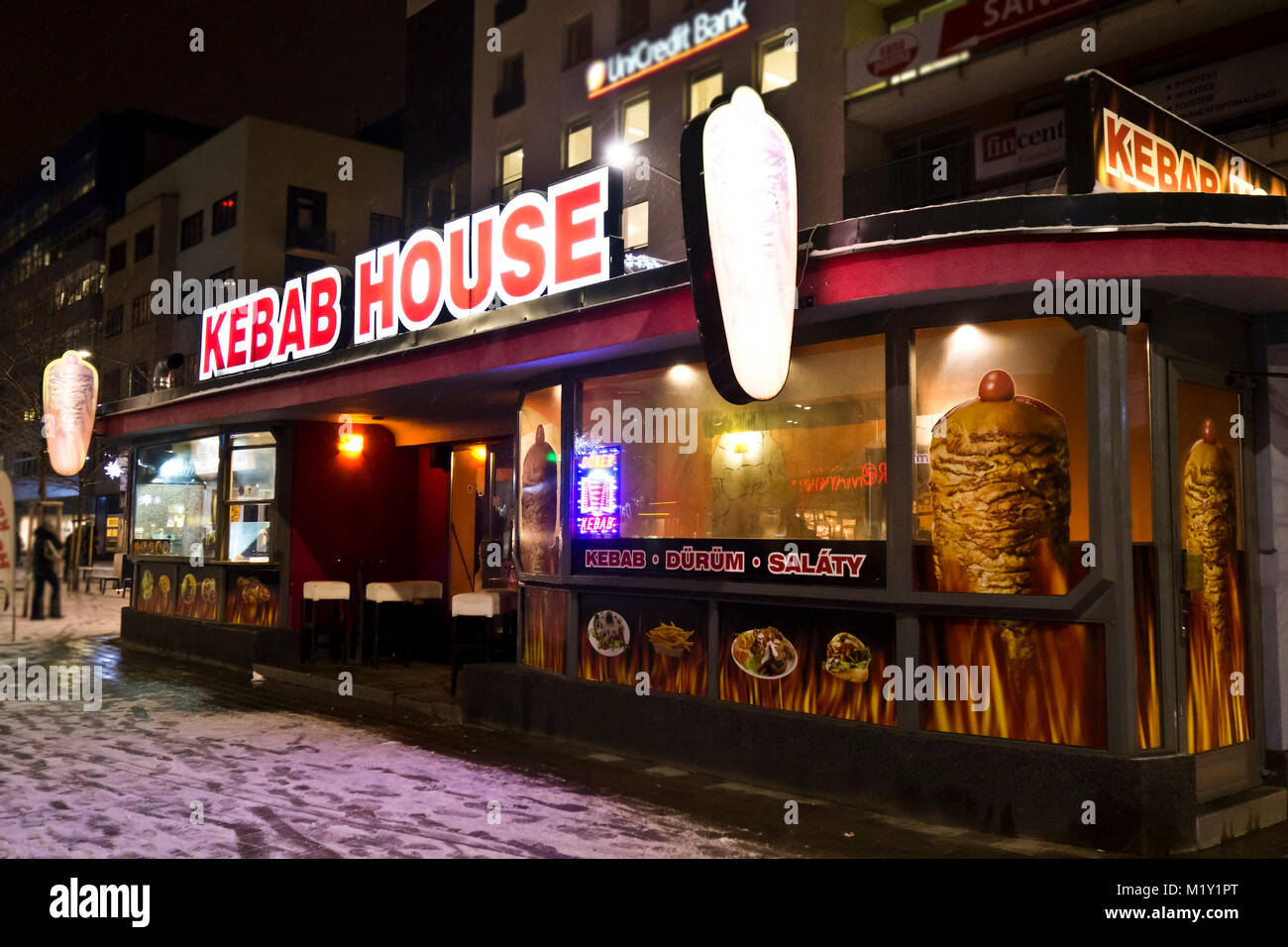 Kebab stand hi-res stock photography and images - Alamy