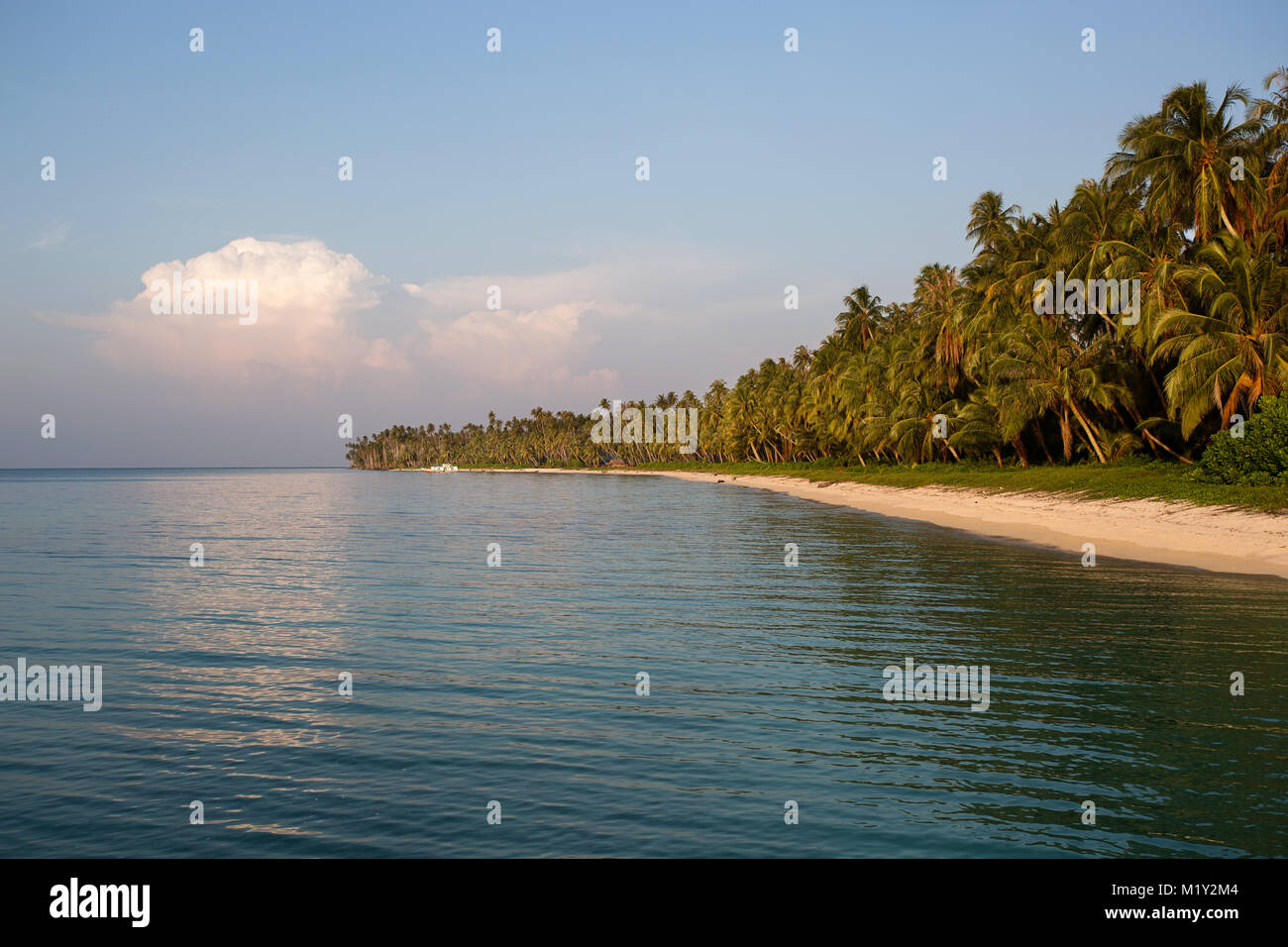 Beautiful tropical beach, Banyak Archipelago, Sumatra, Indonesia ...