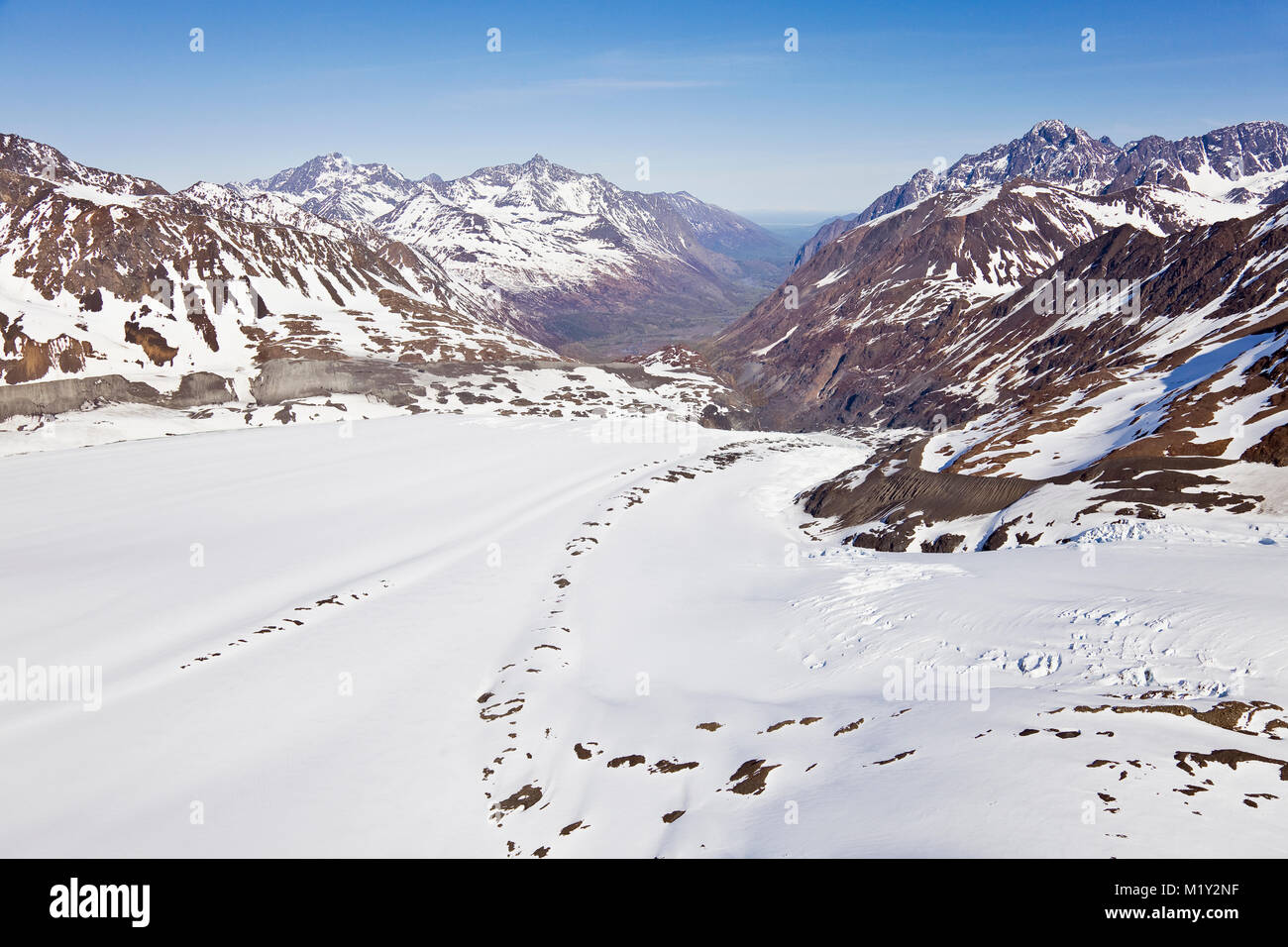 Chugach mountains alaska aerial hi-res stock photography and images - Alamy