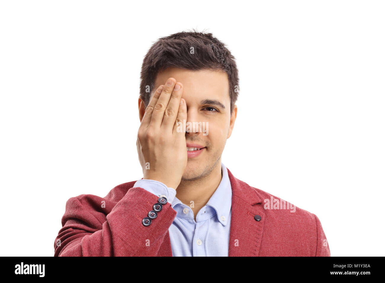 White man face close up 30s hi-res stock photography and images - Alamy