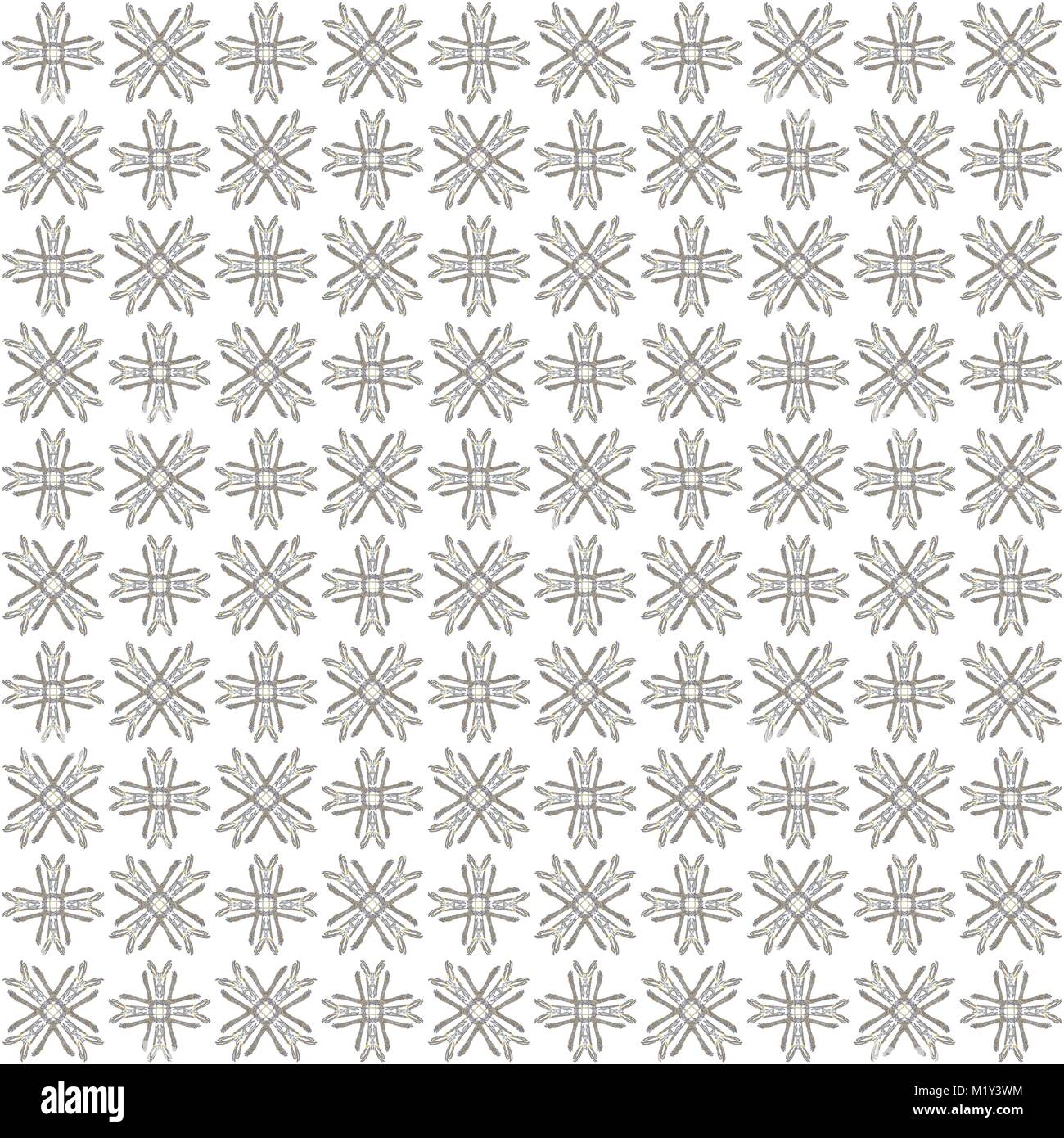 Seamless abstract gray texture fractal patterns on white background ...