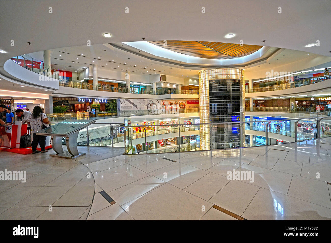 Interior Mall Senayan City, Jakarta, Indonesia Stock Photo - Alamy