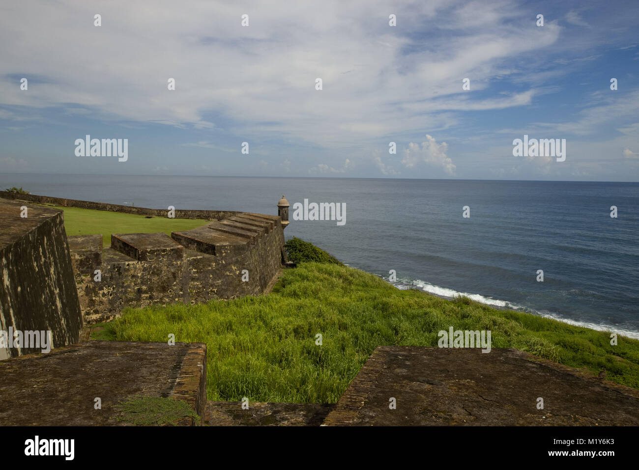 San Cristobal Castle Old San Juan, Puerto Rico Stock Photo - Alamy