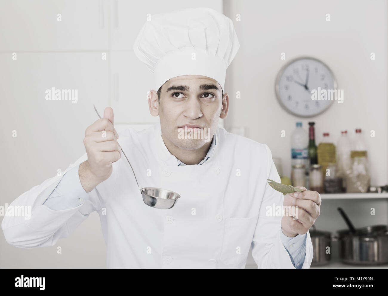 Soup guy cafe hi-res stock photography and images - Alamy