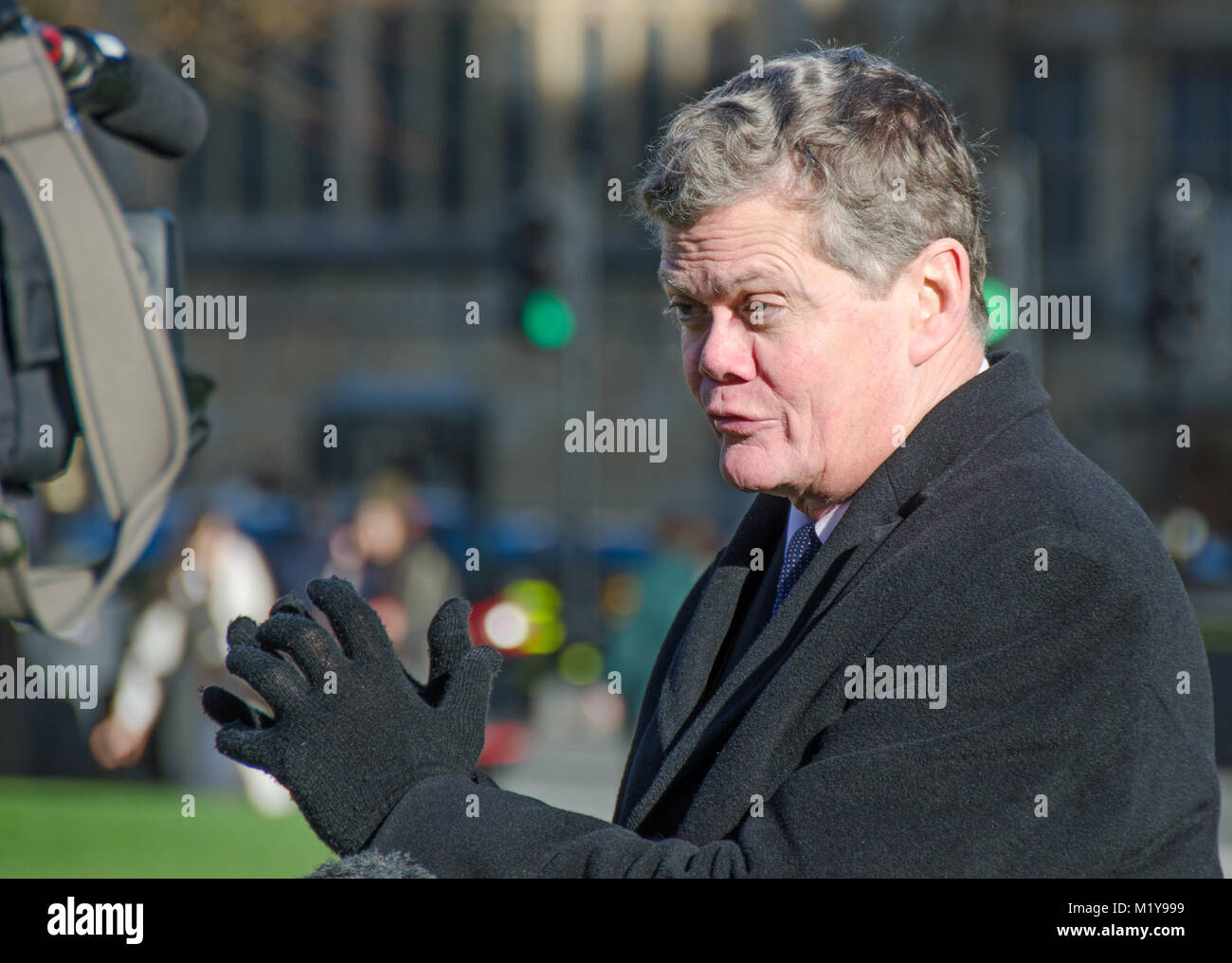 Stephen Lloyd MP (LibDem: Eastbourne) being interviewed on College ...