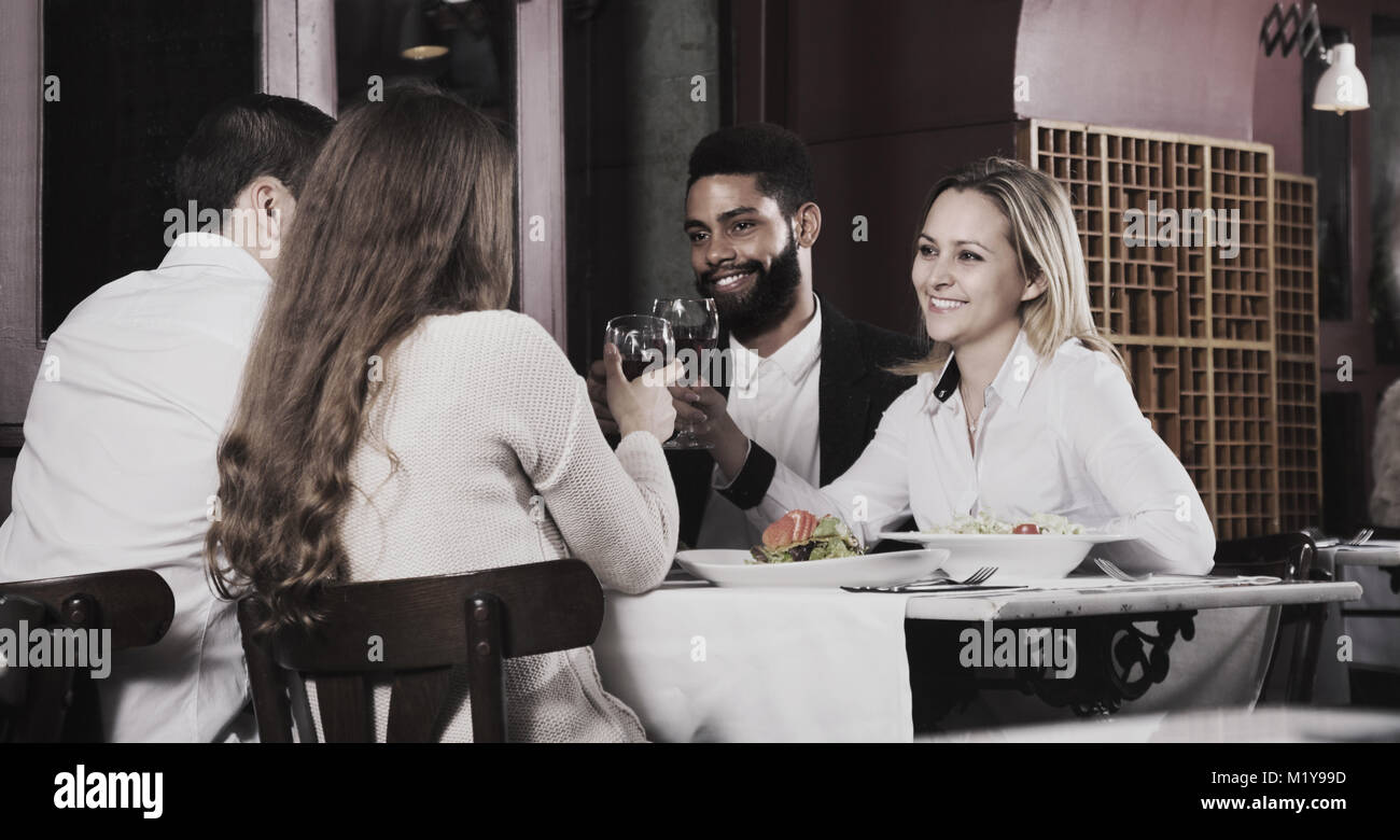 Middle class people drinking hi-res stock photography and images - Alamy