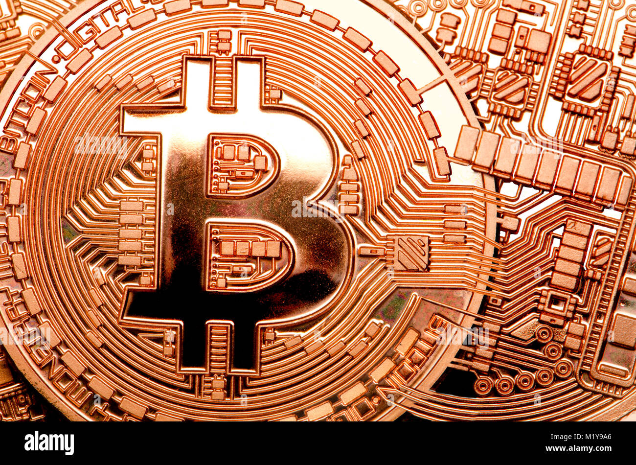 Bitcoin cryptocurrency / payment system (Copper Bitcoin Commemorative ...