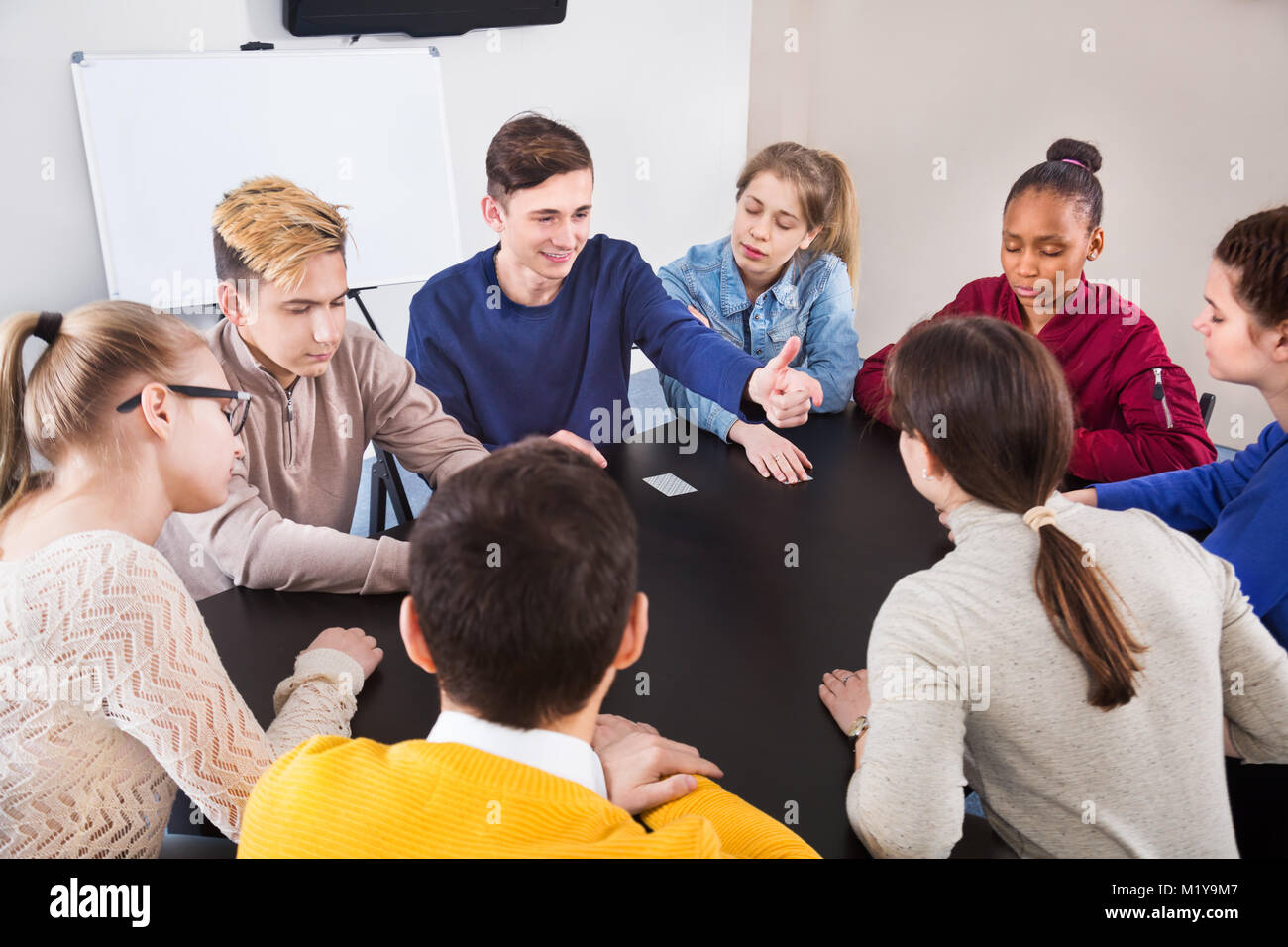 Boys playing school recess hi-res stock photography and images - Alamy