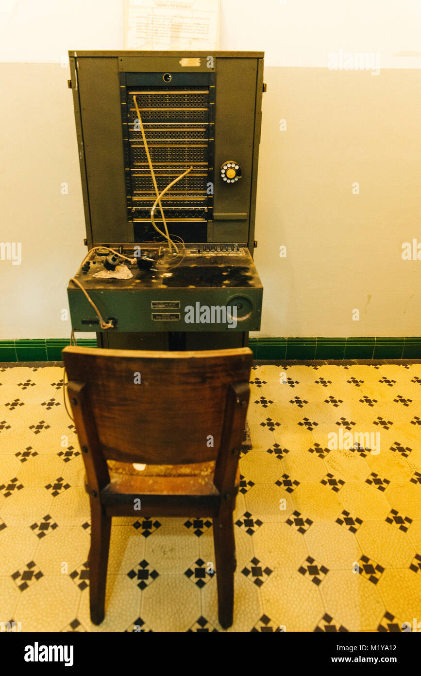Ancient radio in Forte de Copacabana, Rio de Janeiro, brazil Stock ...