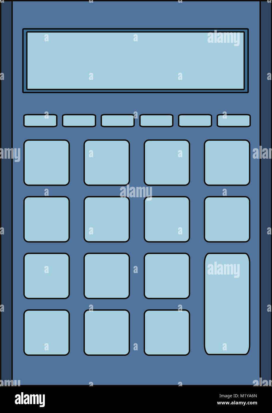 Isolated calculator design Stock Vector Image & Art - Alamy