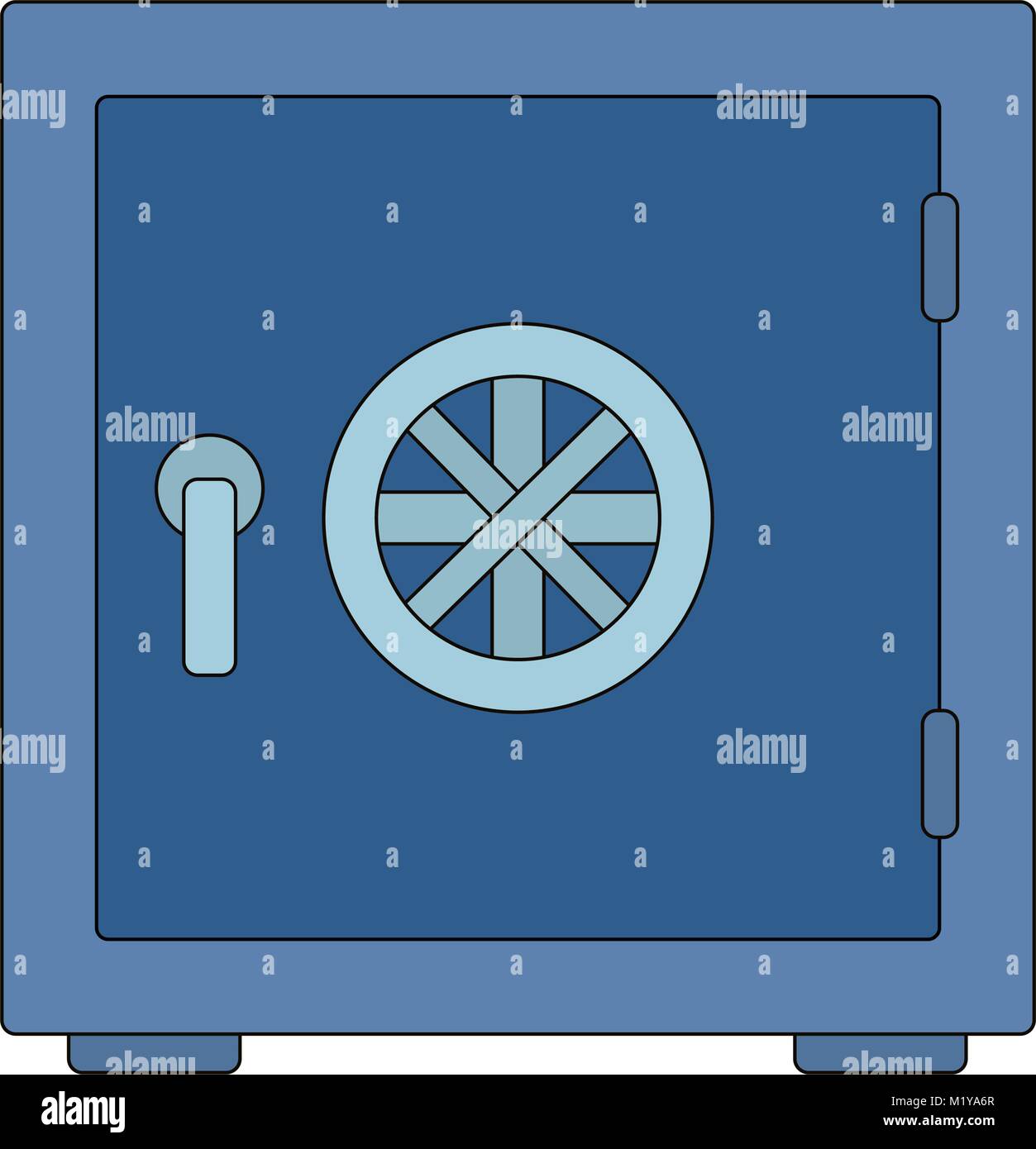 Isolated strongbox design Stock Vector Image & Art - Alamy