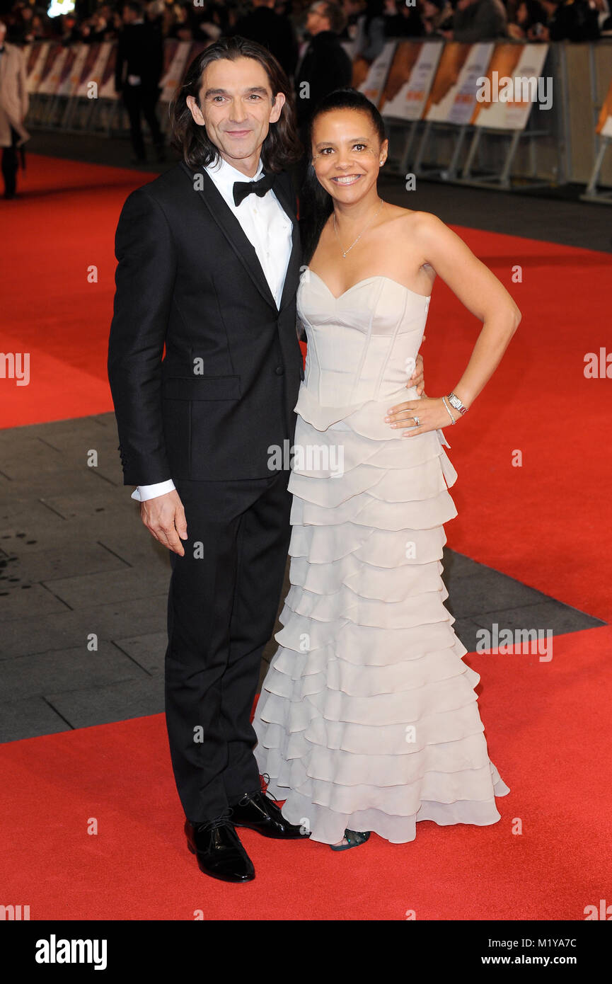 Justin Chadwick attends the Royal film performance of Mandela: Long ...
