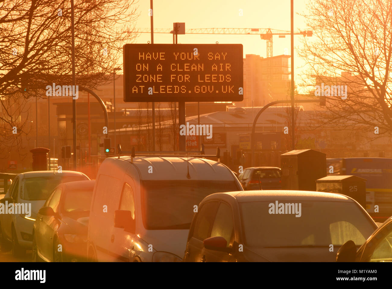 traffic passing digital advert asking for public consultation on a ... traffic passing digital advert asking for public consultation on a ...