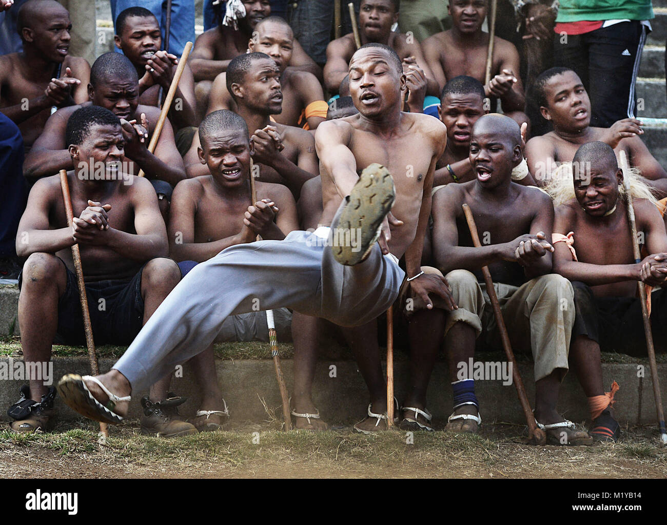 Zulu Dance Men High Resolution Stock Photography and Images - Alamy