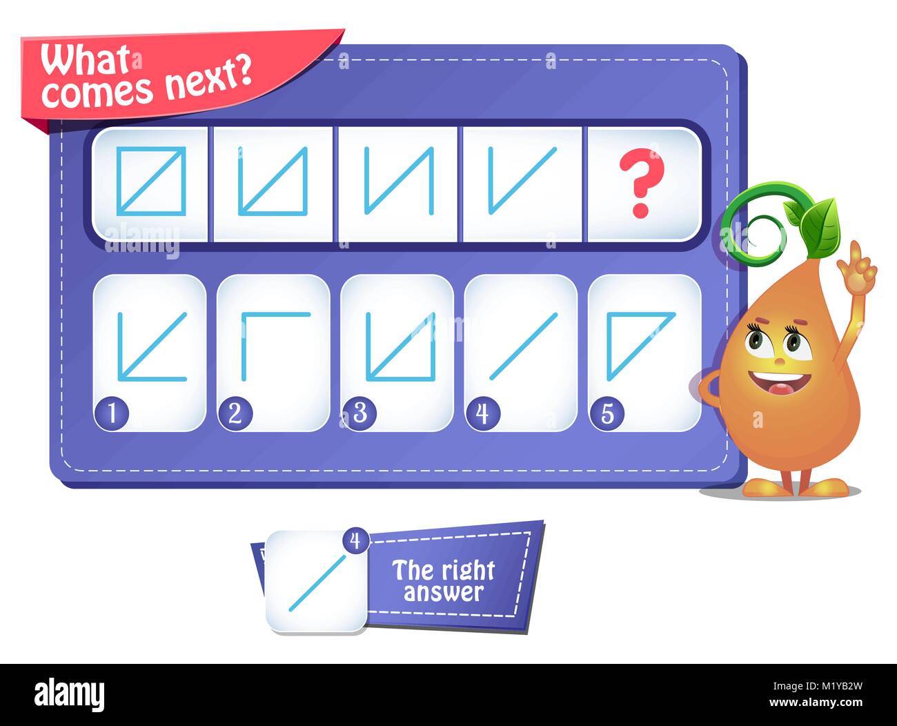 educational game for kids. development of logic, iq. Task game what ...