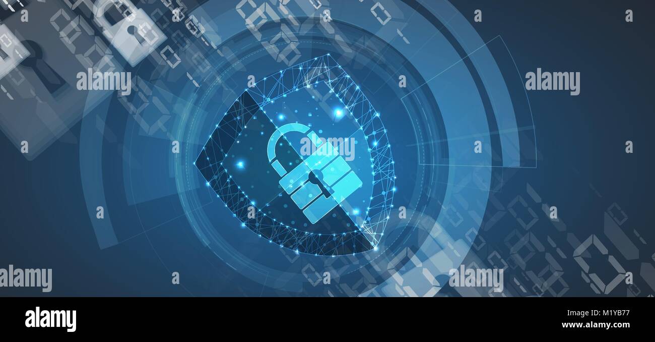 Cybersecurity and information or network protection. Future cyber ...