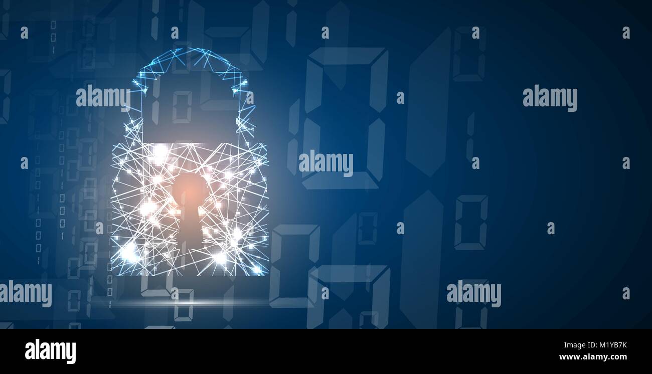 Cybersecurity and information or network protection. Future cyber ...