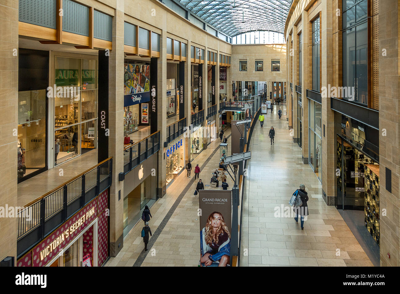 The Grand Arcade in Cambridge Stock Photo - Alamy