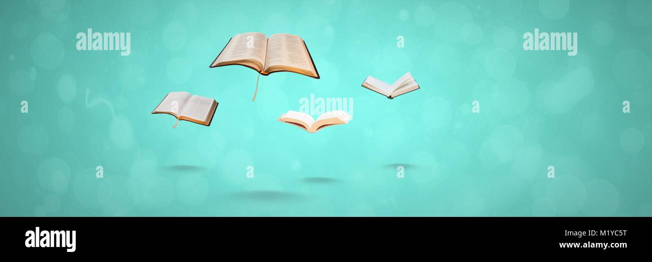 Flying Book Pages High Resolution Stock Photography and Images - Alamy