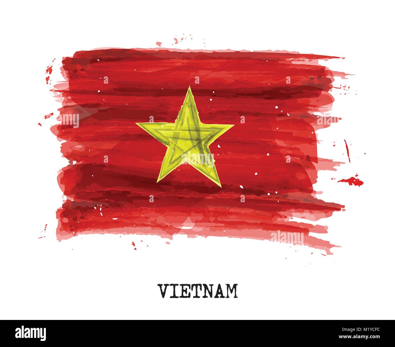 Vietnamese art painting Cut Out Stock Images & Pictures - Alamy