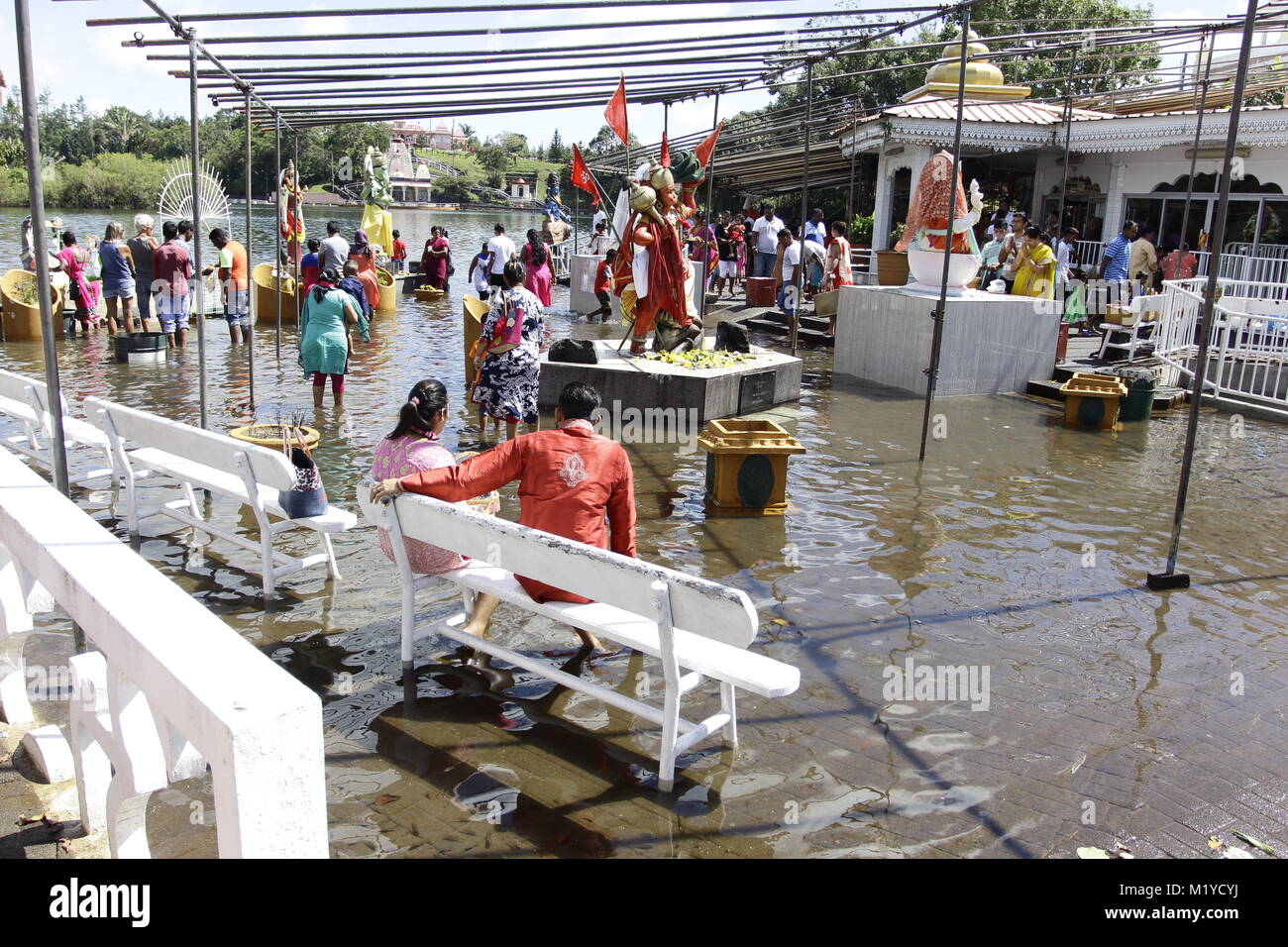 Grand Bassin in Mauritius Stock Photo - Alamy